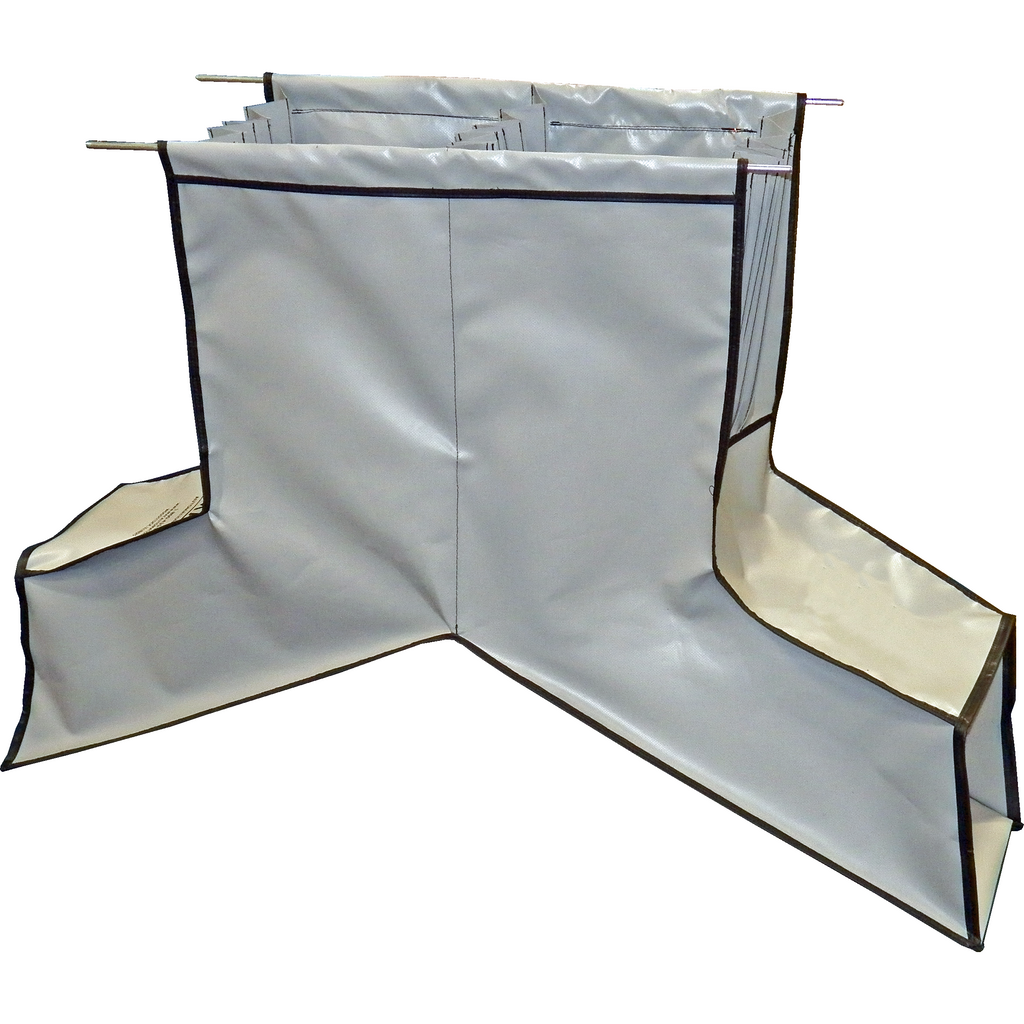 Front/Rear Dual Soft Chute Guideskirt